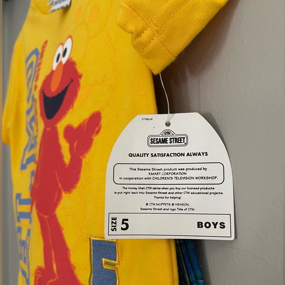 Sesame Street | Matching Sets | Nwt Sesame Street Elmo Outfit Set ...